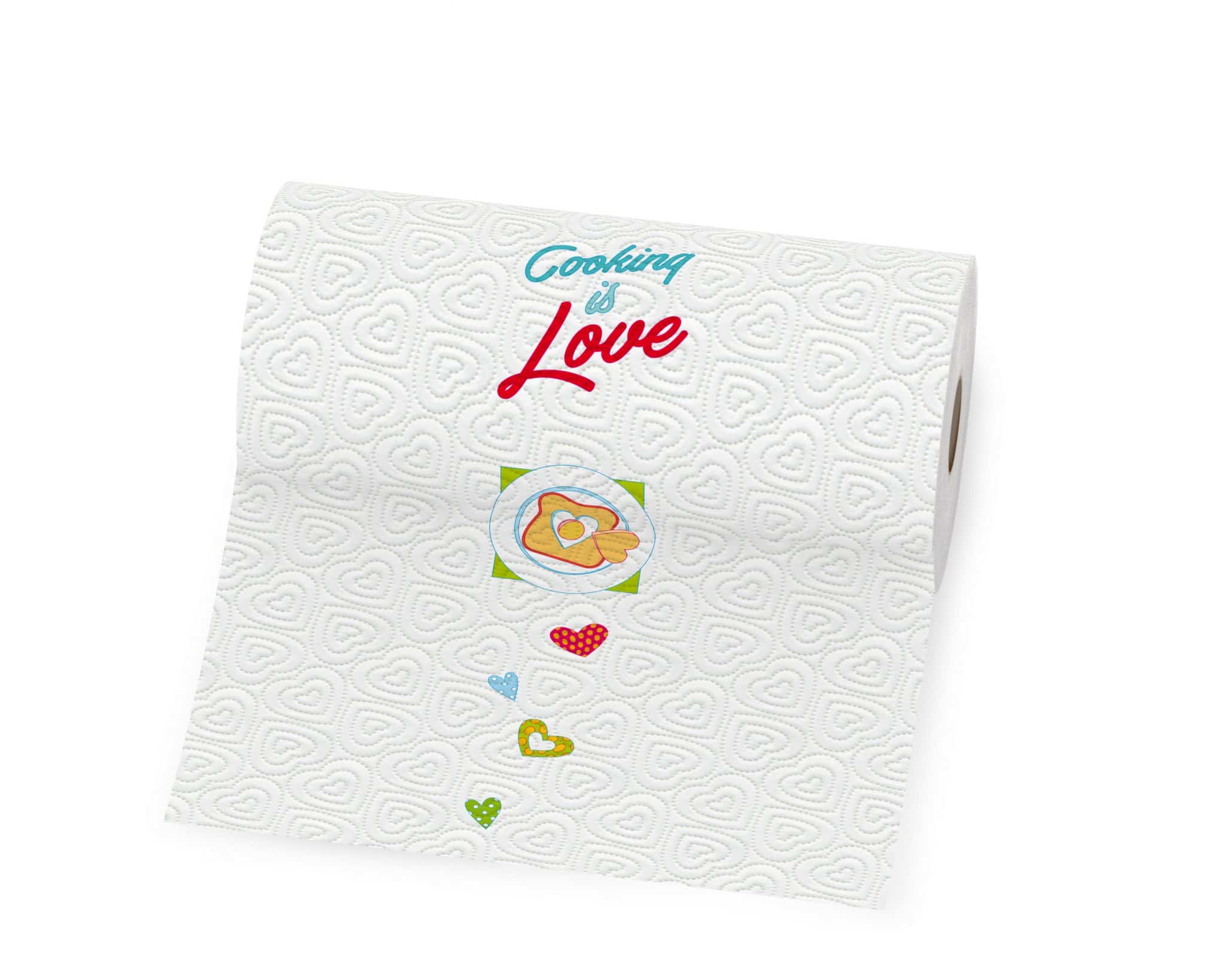 Sopalin® Love - Essuie-tout avec touche déco originale