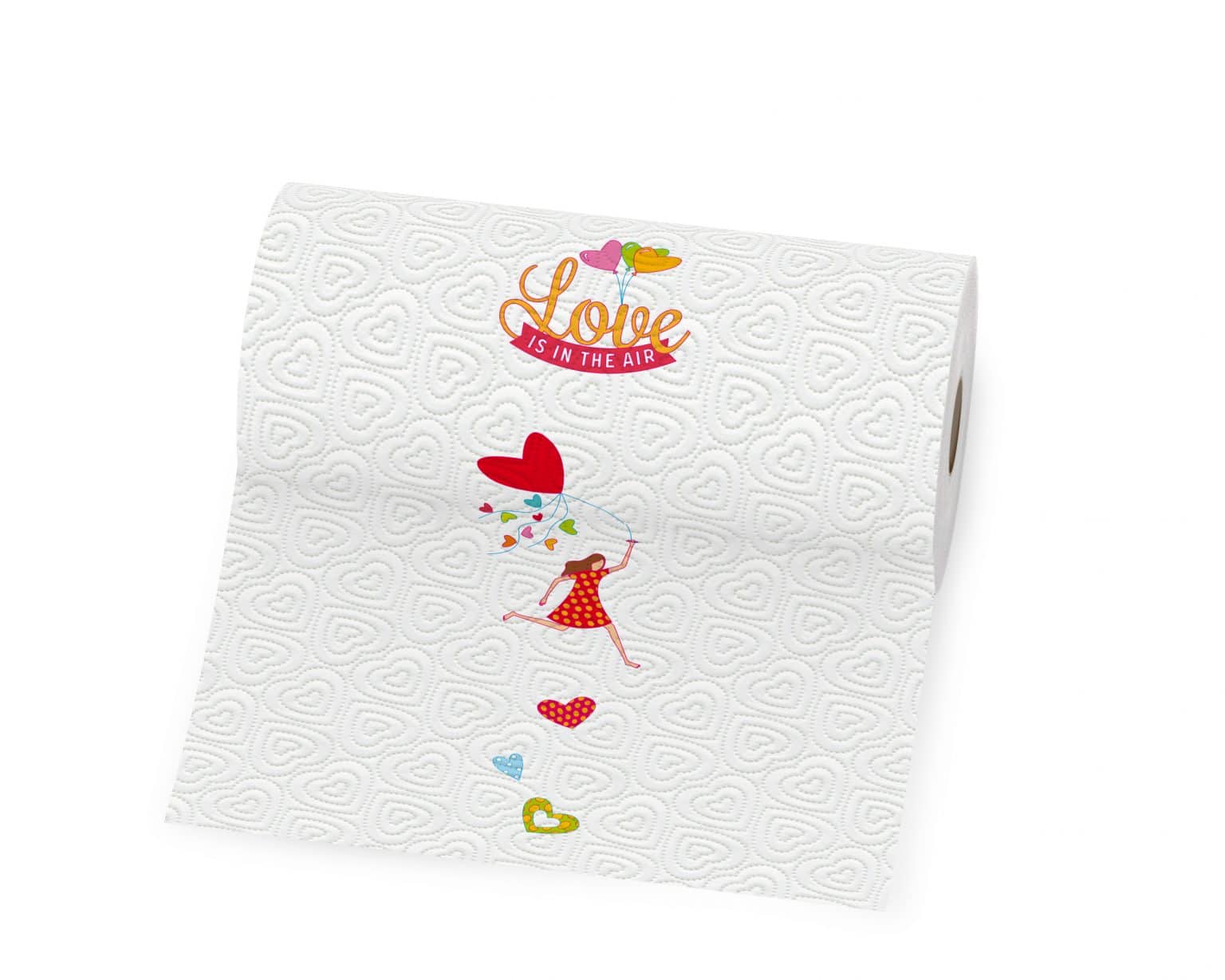 Sopalin® Love - Essuie-tout avec touche déco originale