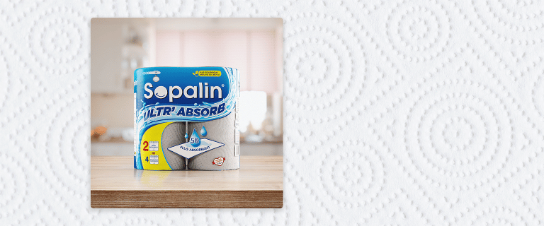 Sopalin® - Le plus mythique des rouleaux d’essuie-tout
