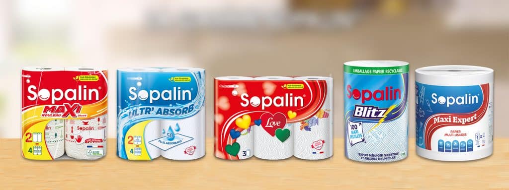 Sopalin® Ultr'Absorb - Essuie-tout pour un maximum d'absorption